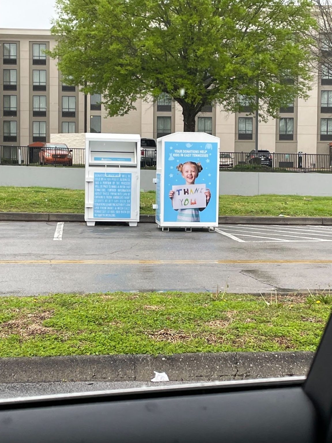 Knoxville TN N Peters Road Donation Bin | Americas Thrift Stores